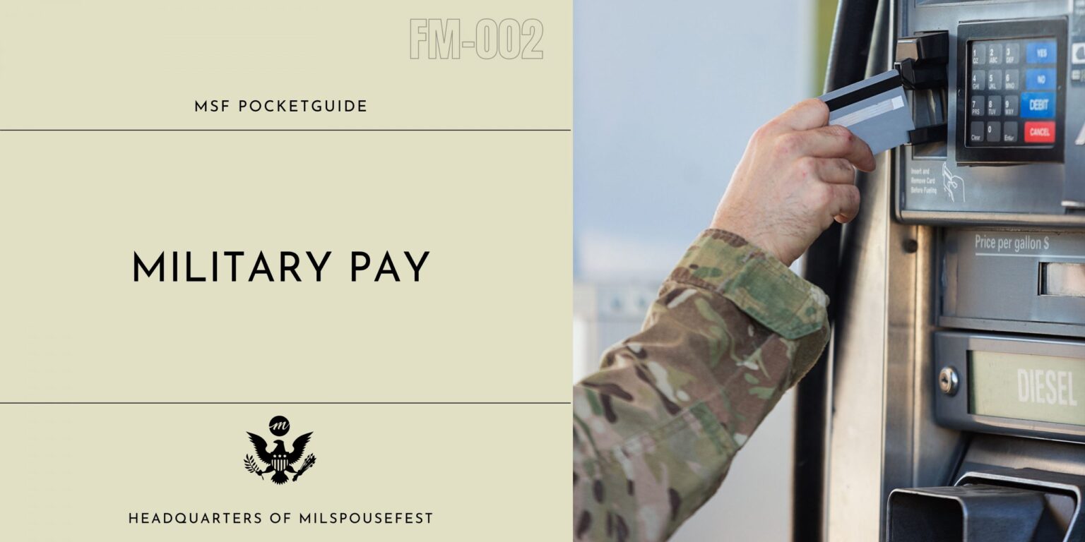 The MSF Military Pocket Guide: Military Pay - MSF